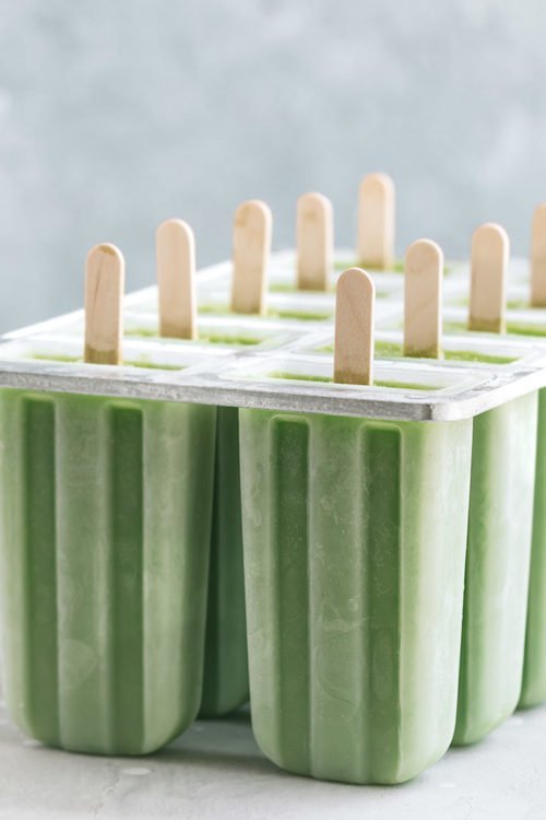 Kid-Friendly Green Smoothie Popsicles - As Easy As Apple Pie