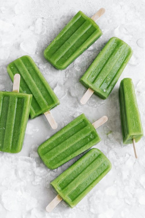 Kid-Friendly Green Smoothie Popsicles - As Easy As Apple Pie