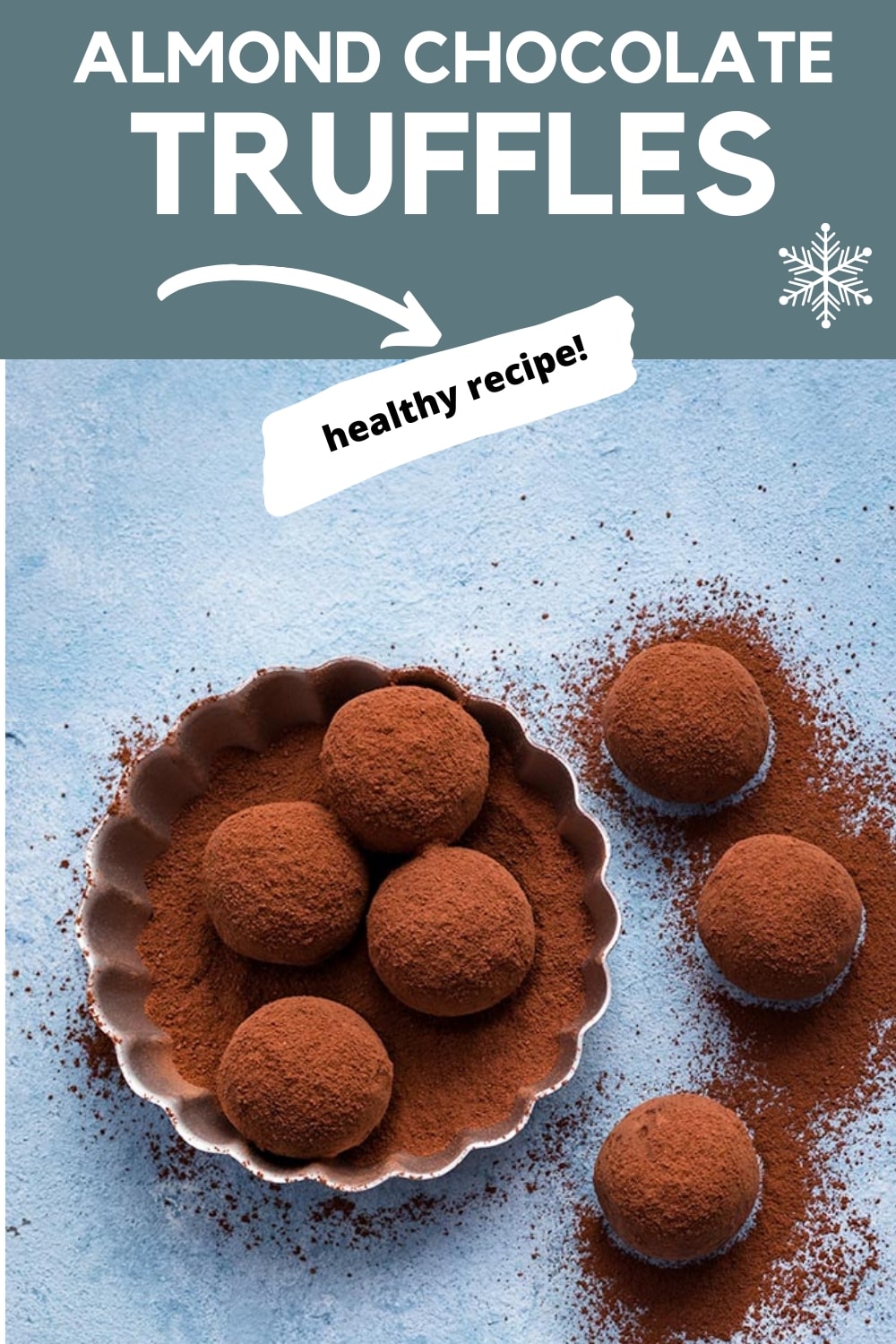 Healthy Almond Chocolate Truffles - As Easy As Apple Pie