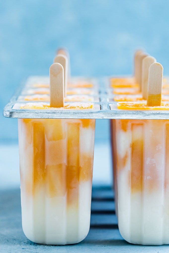 Mango Yogurt Popsicles - As Easy As Apple Pie